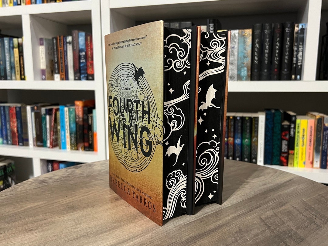 Sprayed Edges Fourth Wing and Iron Flame by Rebecca Yarros - Etsy