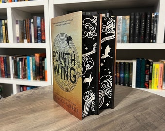 Sprayed Edges, Stenciled Books, Sprayed Books, Fourth Wing and Iron ...