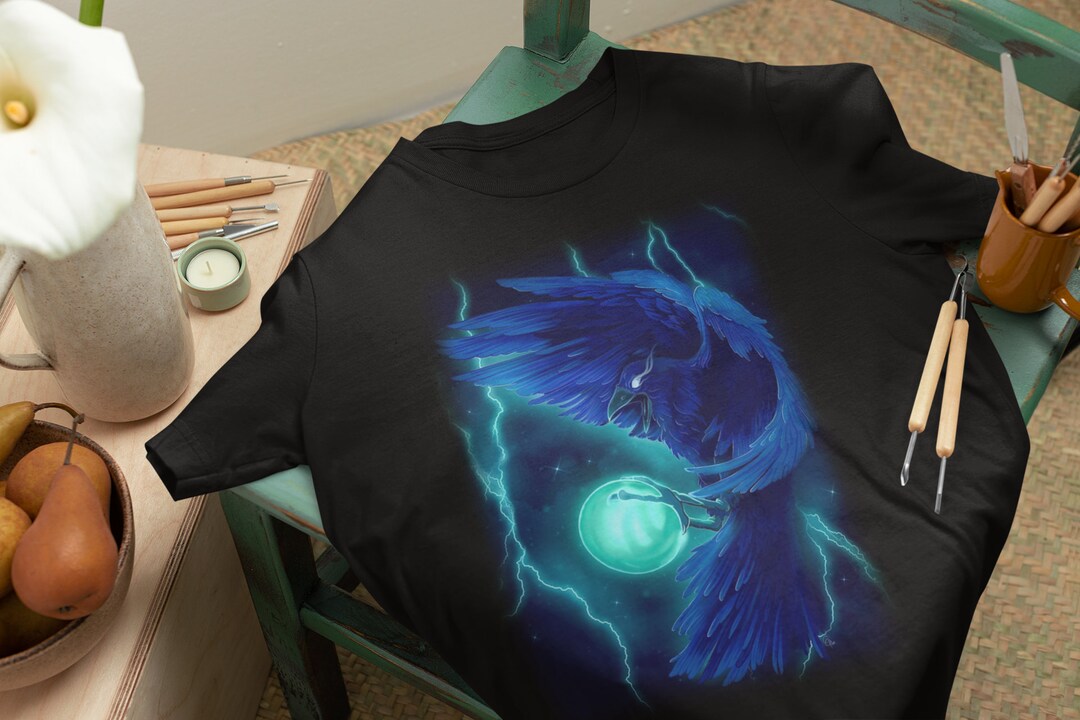 Elemental Raven - Etsy