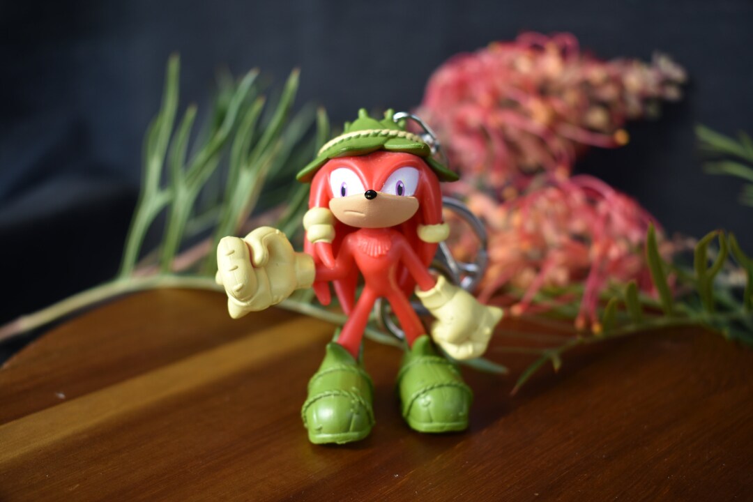 Sonic Prime gnarly Knuckles Keychain - Etsy