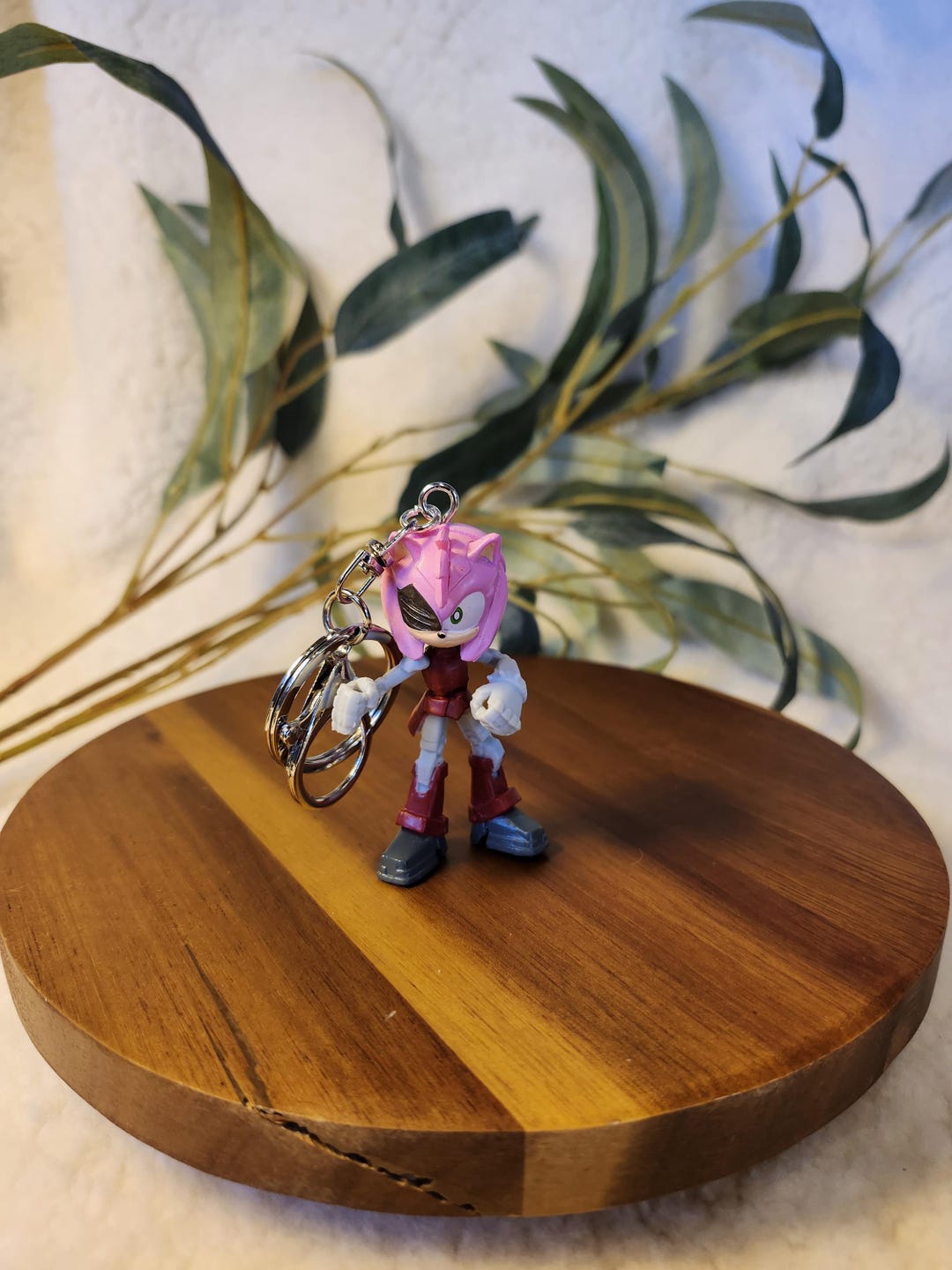 Sonic Prime "rusty Rose" Keychain - Etsy