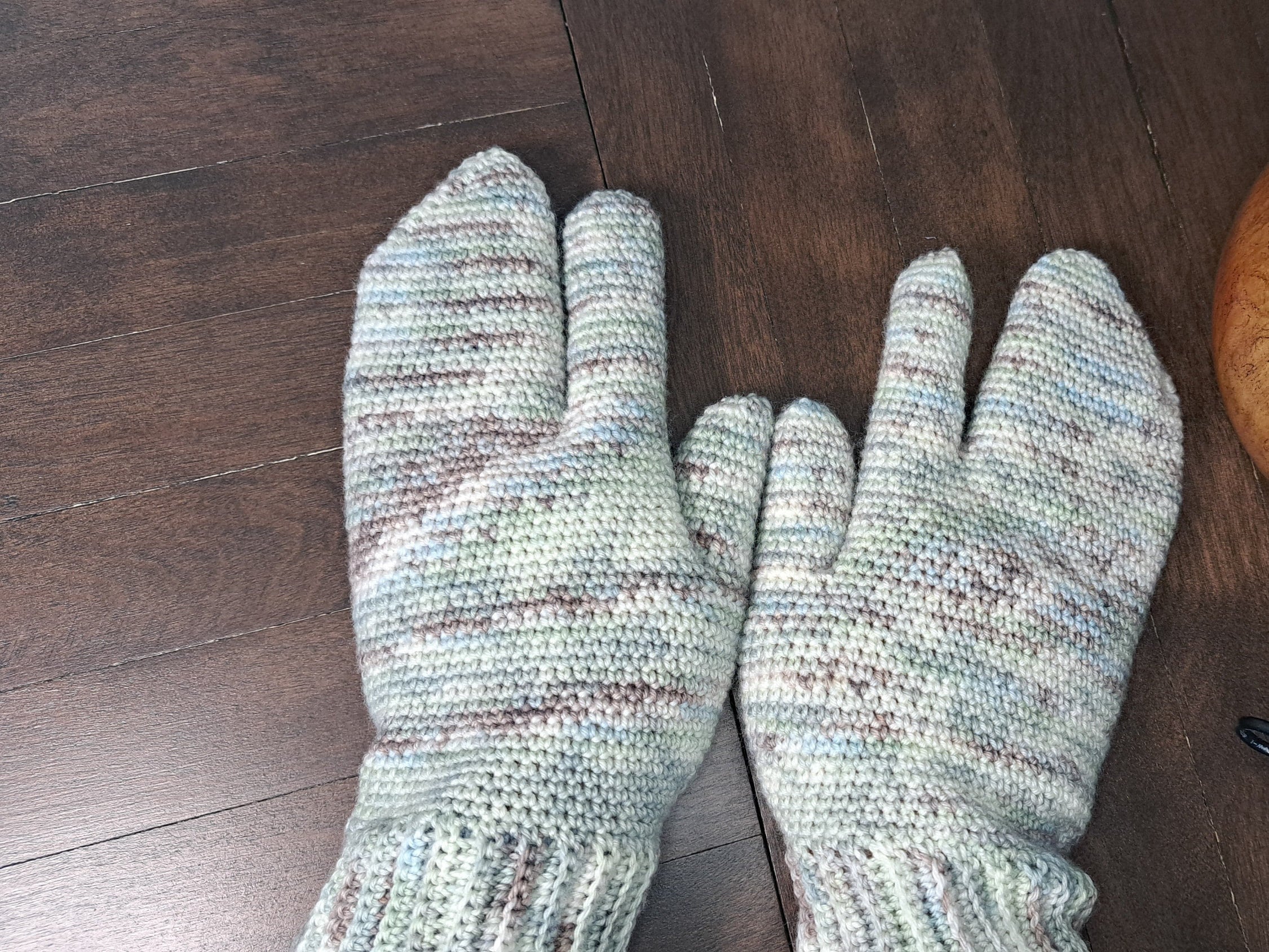 Trigger Mitten Pattern Crochet Mitten Pattern Unisex Unique Mitten ...