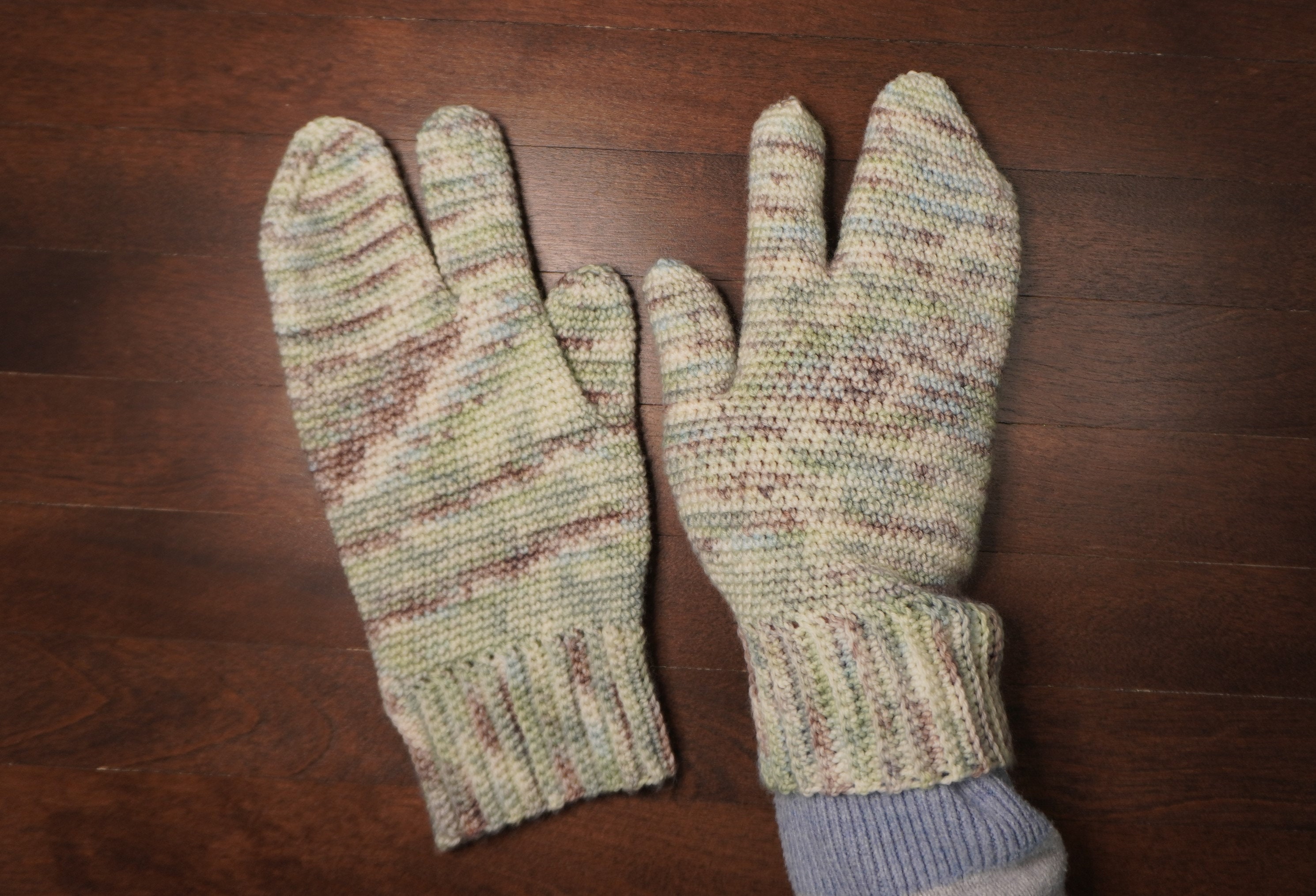 Trigger Mitten Pattern Crochet Mitten Pattern Unisex Unique Mitten ...