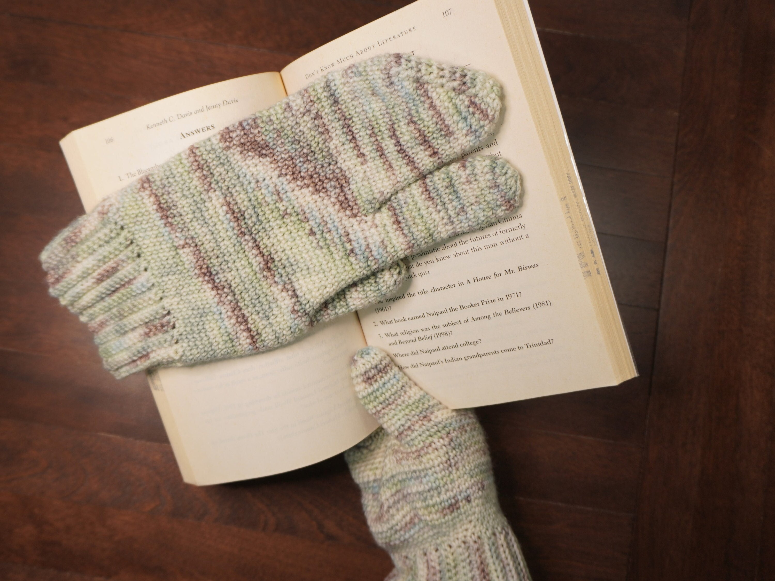 Trigger Mitten Pattern Crochet Mitten Pattern Unisex Unique Mitten ...