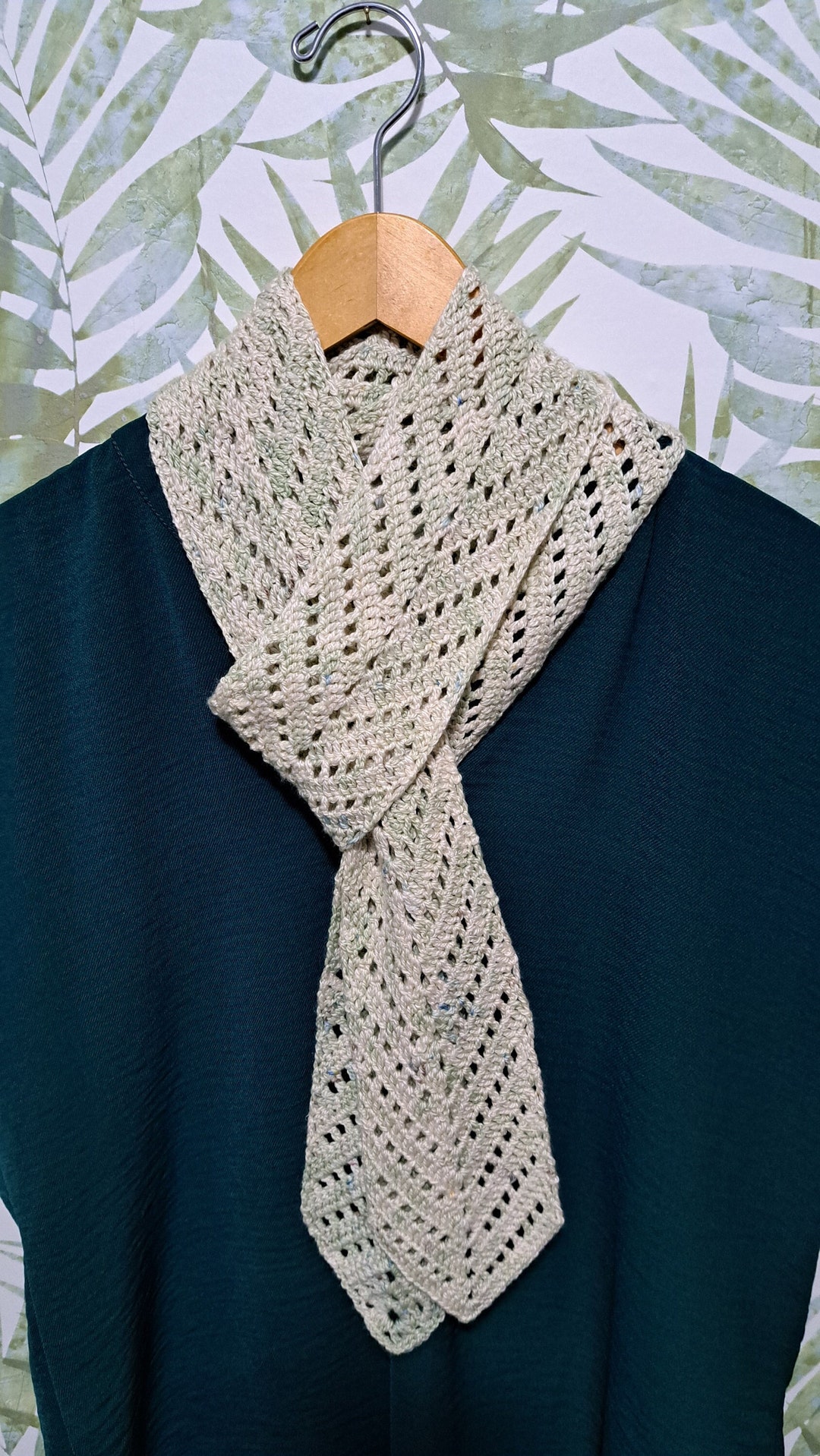 Crochet Scarf Video Tutorial With Chart Women Scarf Pattern Crochet ...