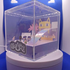 Omori Neighbor's Room 3D Diorama - Personalized Handmade Shadow Box ...