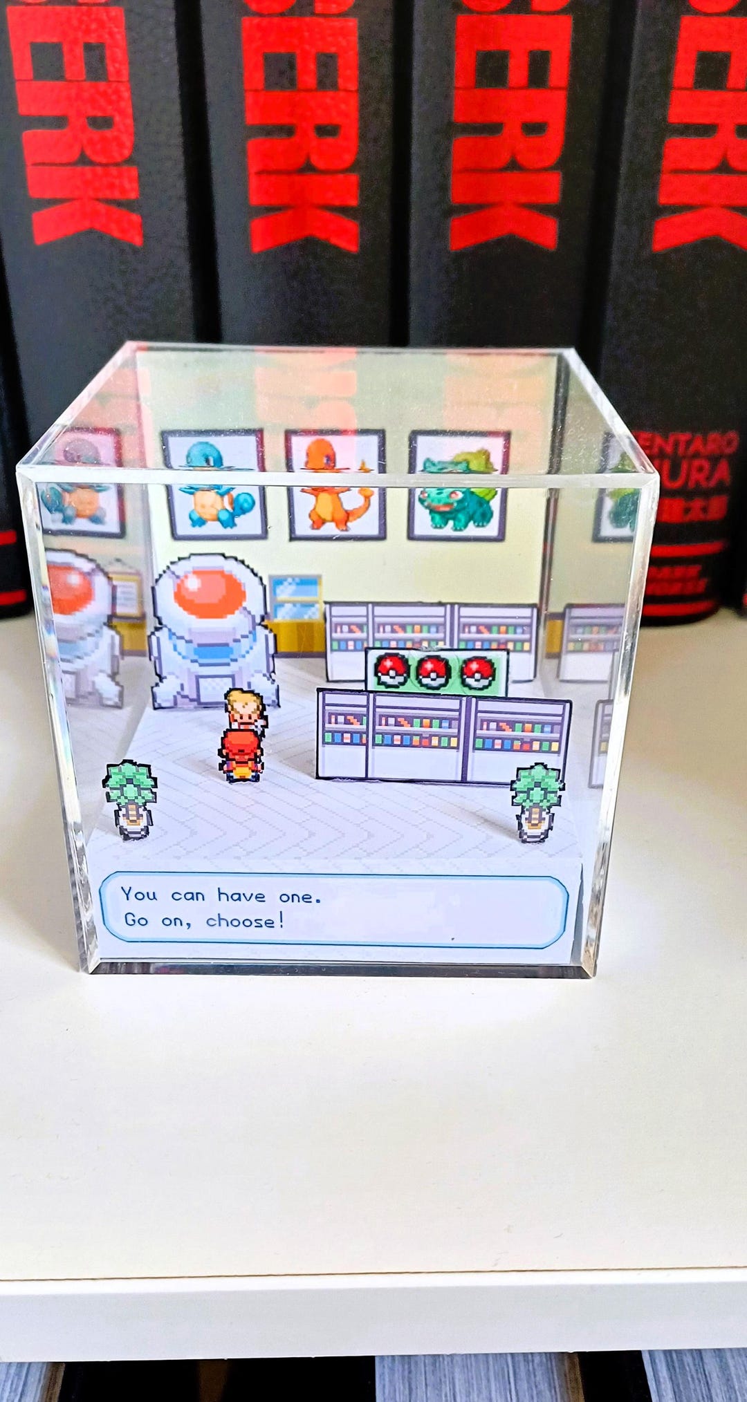 Miniature Pokemon Oak Lab Diorama | Handmade 3D Collector's Piece - Etsy
