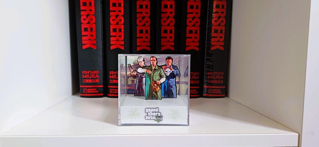 Handmade GTA 5 3D Diorama Art Piece - Etsy