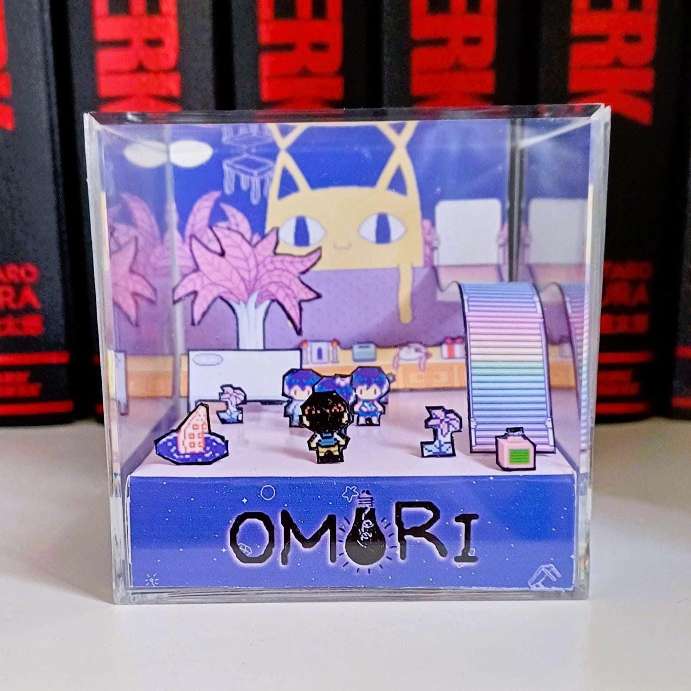 Omori Neighbor's Room 3D Diorama - Personalized Handmade Shadow Box ...