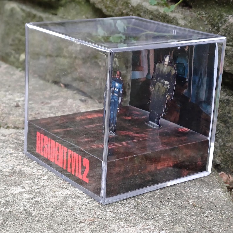 Resident Evil 2 3D Diorama, Gaming Memorabilia, Collector's Item, Video ...