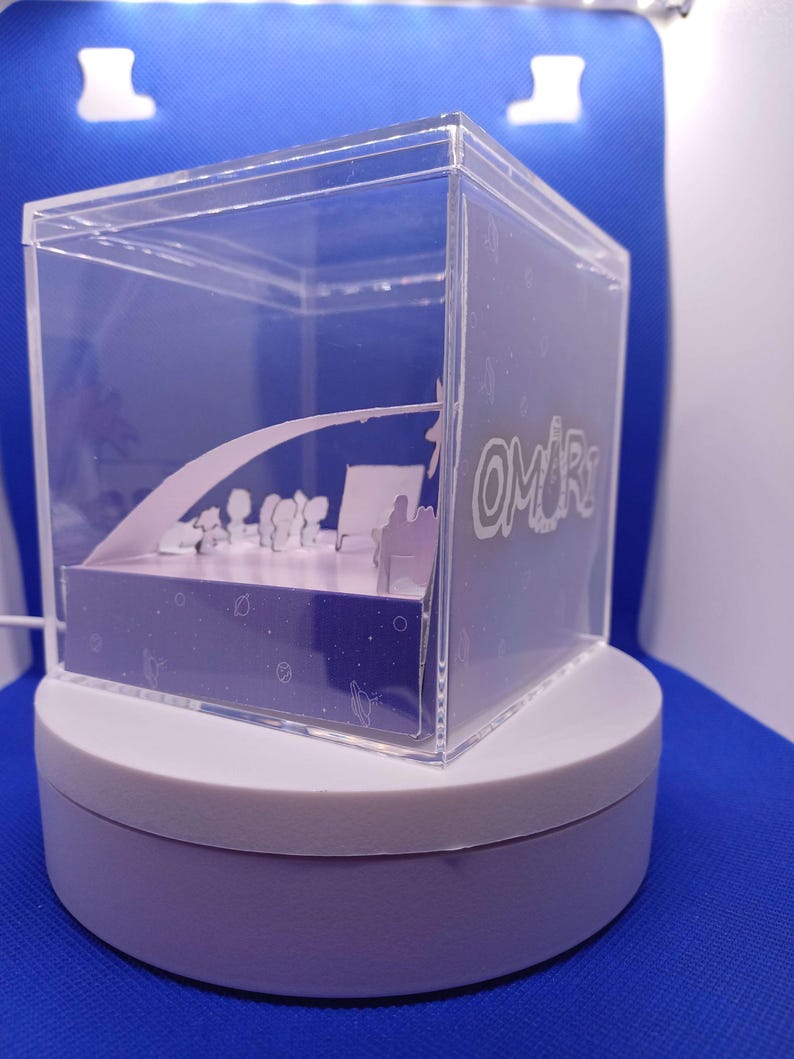 Omori Neighbor's Room 3D Diorama - Personalized Handmade Shadow Box ...