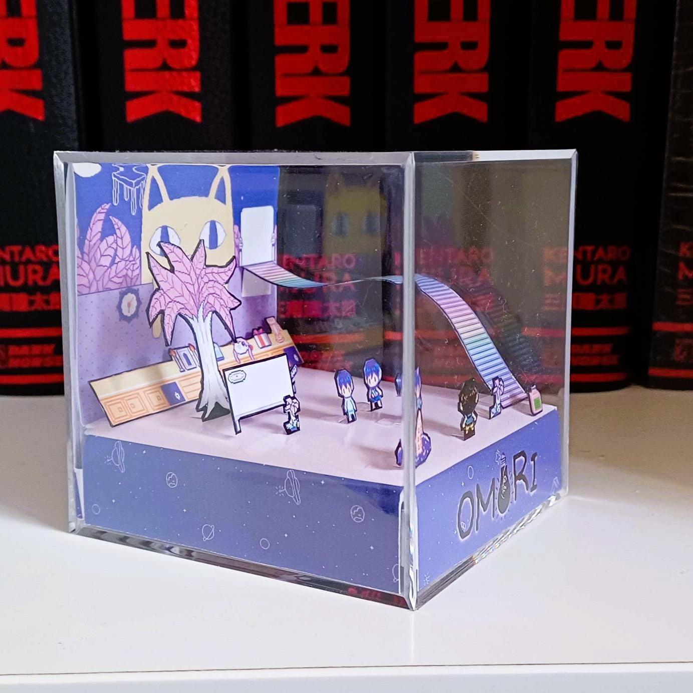 Omori Neighbor's Room 3D Diorama - Personalized Handmade Shadow Box ...