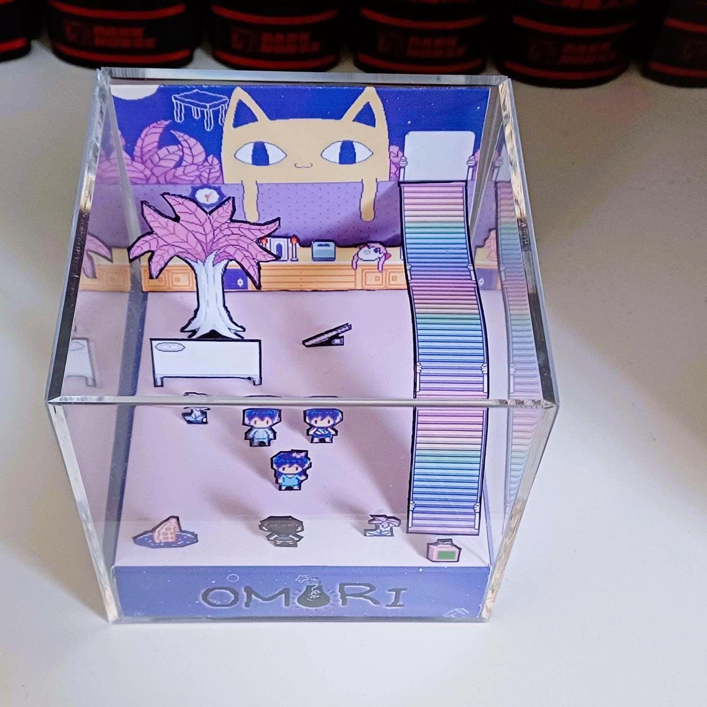 Omori Neighbor's Room 3D Diorama - Personalized Handmade Shadow Box ...