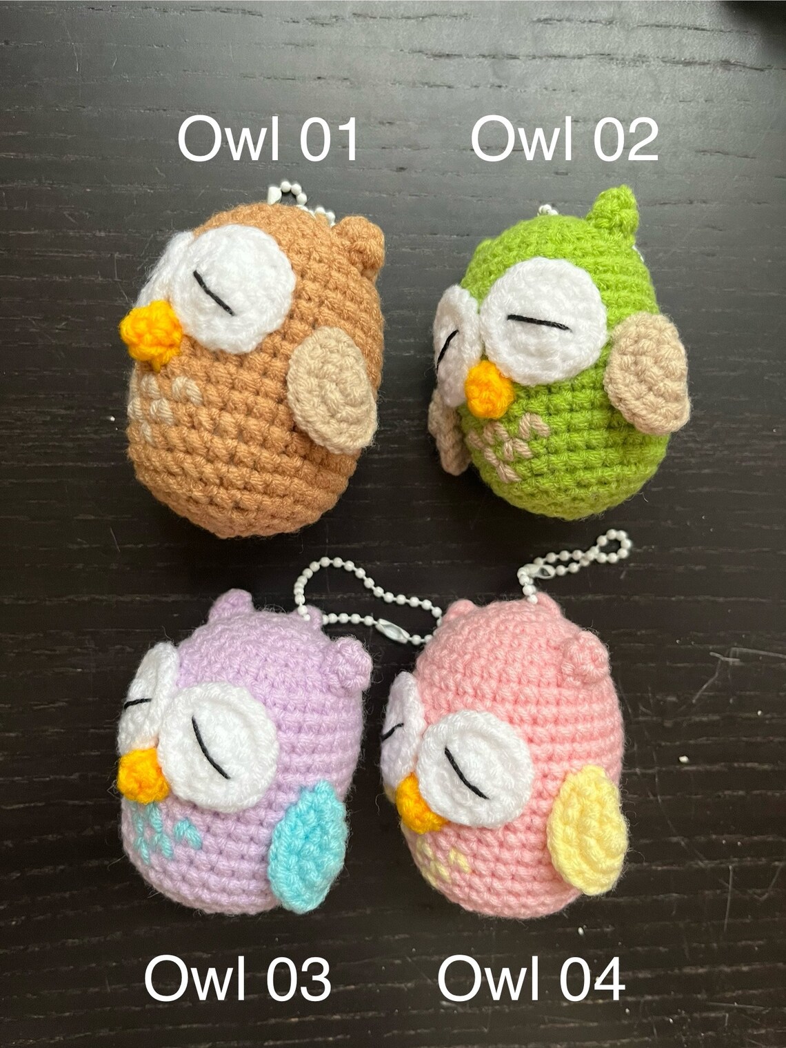 Crochet Animal Keychains | Cute Amigurumi Plush Characters ...