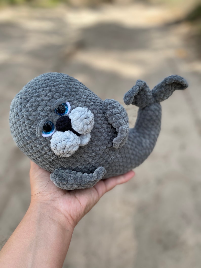 Seal , Plush Seal, Amigurumi Seal, Crochet Seal, Pattern Seal - Etsy