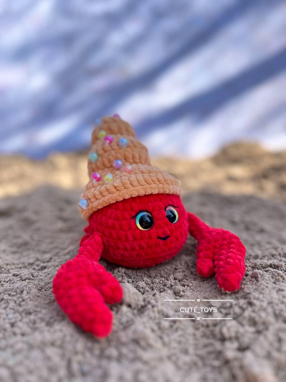 Crab Amigurumi Crochet Pattern – Crabus Plush Toy (PDF Download - Etsy