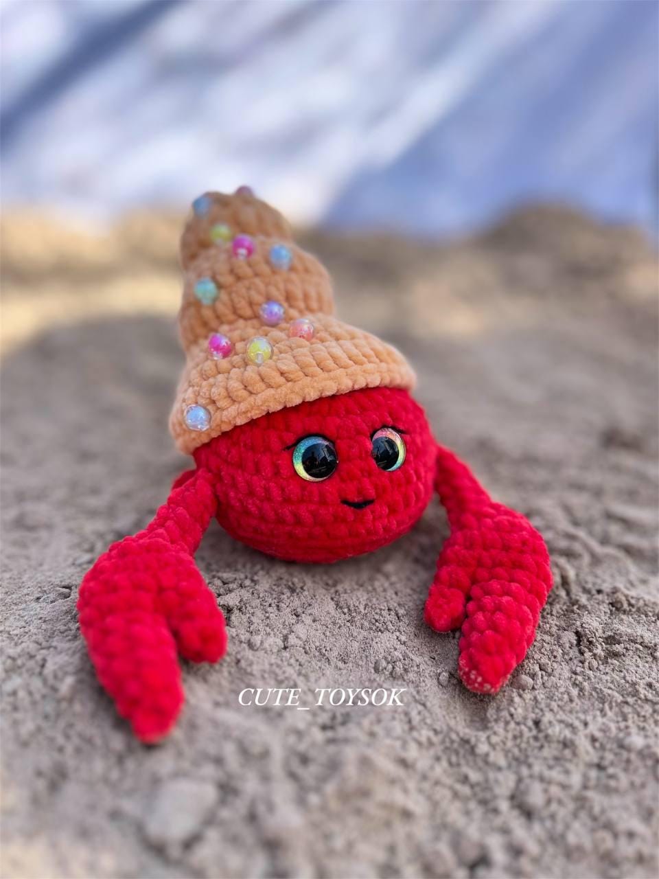 Crab Amigurumi Crochet Pattern – Crabus Plush Toy (PDF Download - Etsy