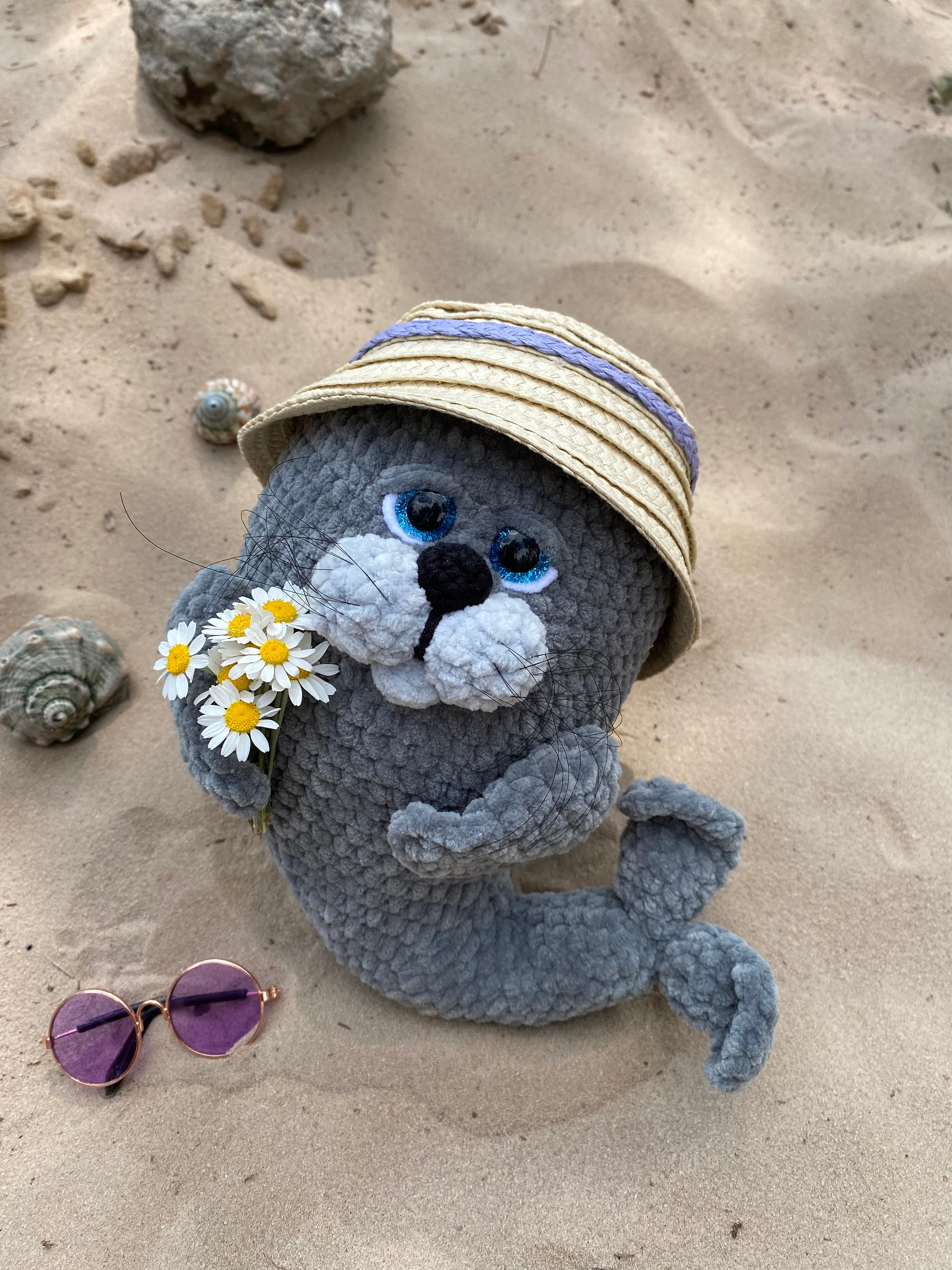 Seal , Plush Seal, Amigurumi Seal, Crochet Seal, Pattern Seal - Etsy