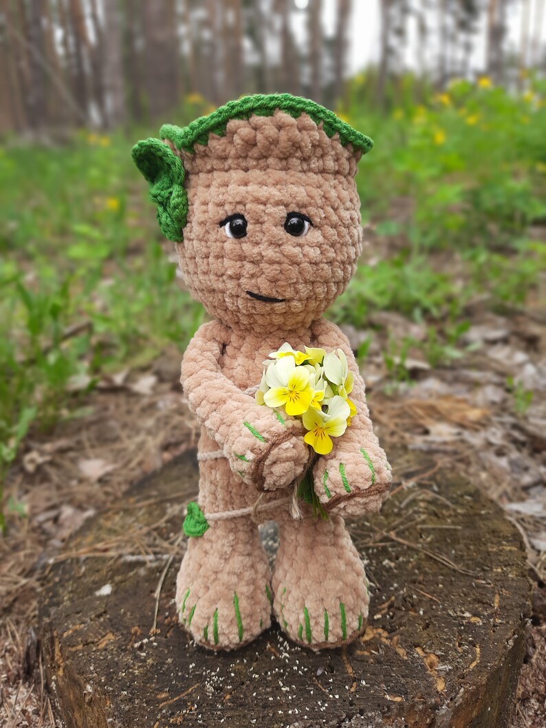 Baby Groot ,crochet Groot , Groot, Pattern Groot, Guardians of the ...