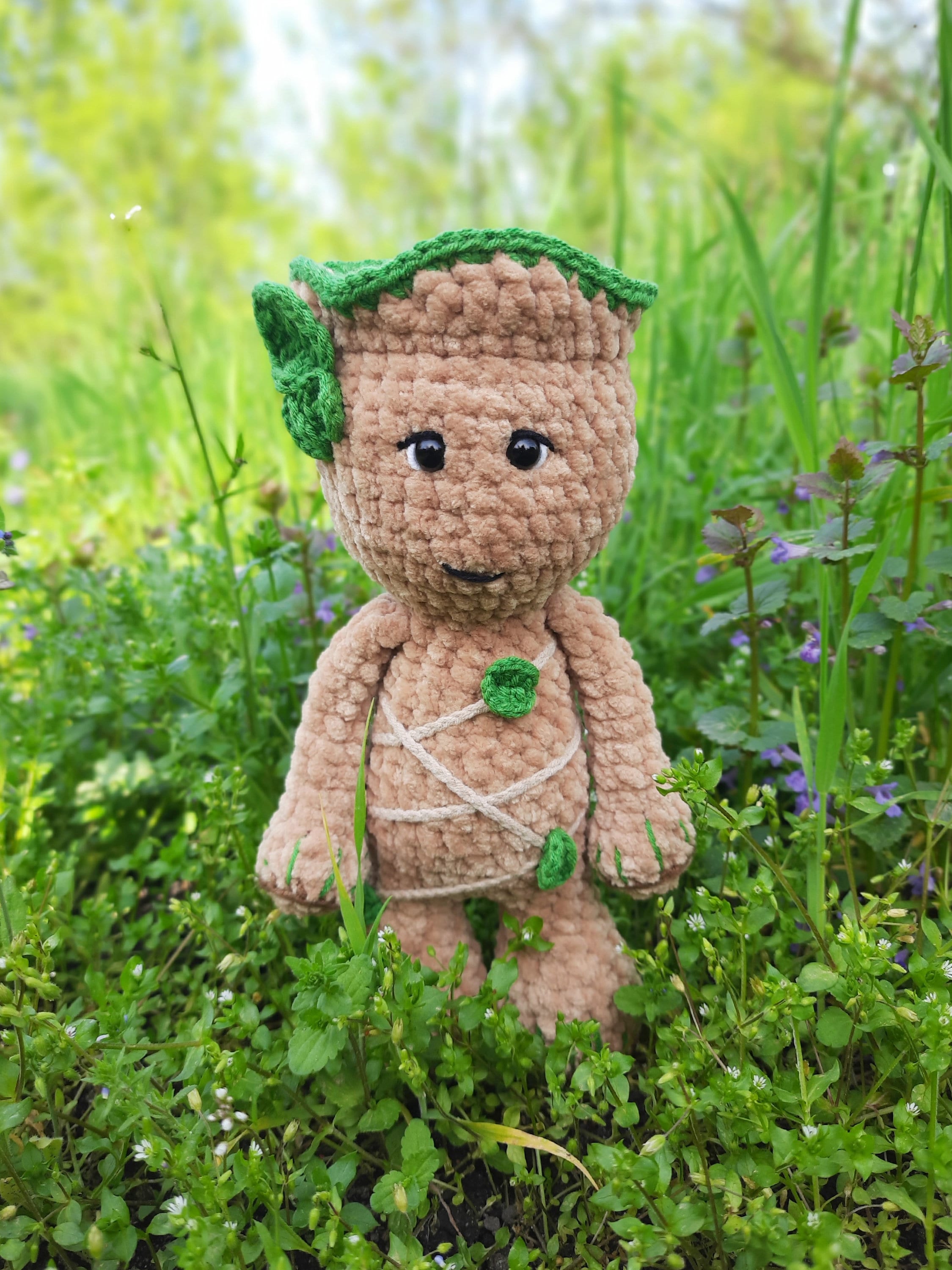 Baby Groot ,crochet Groot , Groot, Pattern Groot, Guardians of the ...
