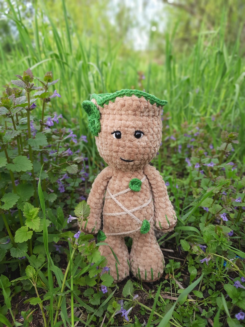 Baby Groot ,crochet Groot , Groot, Pattern Groot, Guardians of the ...