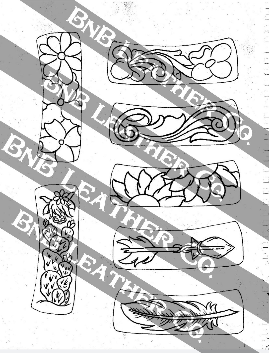 Tooling Patterns for 4” Claw Clips - Etsy
