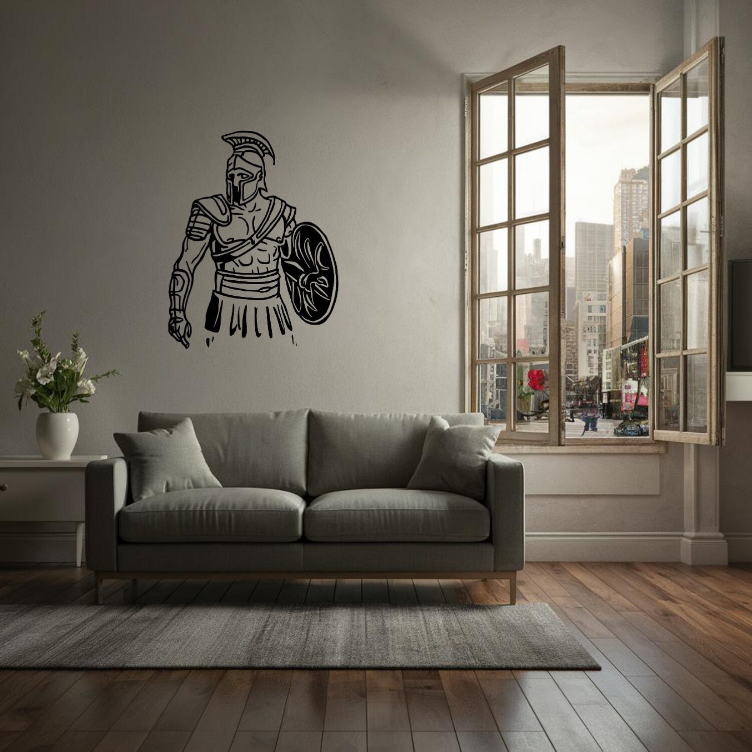 Mighty Gladiator - Stl Svg Dxf Files - 3D Printable and Laser-cut ...