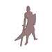 Samurai Keychain - Svg, Dxf, Stl - Ideal for 3D Printing and Laser ...