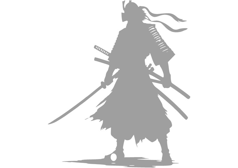 Samurai Keychain - Svg, Dxf, Stl - Ideal for 3D Printing and Laser ...