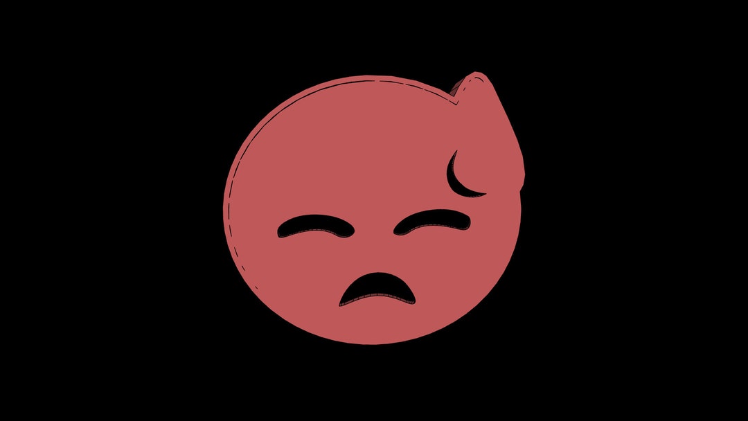 Sweating Emoji Cookie Cutter STL File 3D Printable Cookie Cutter ...