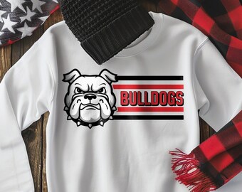 Bulldog Mascot Digital Download .PNG .SVG Circuit Ready Sublimation Ready - Etsy