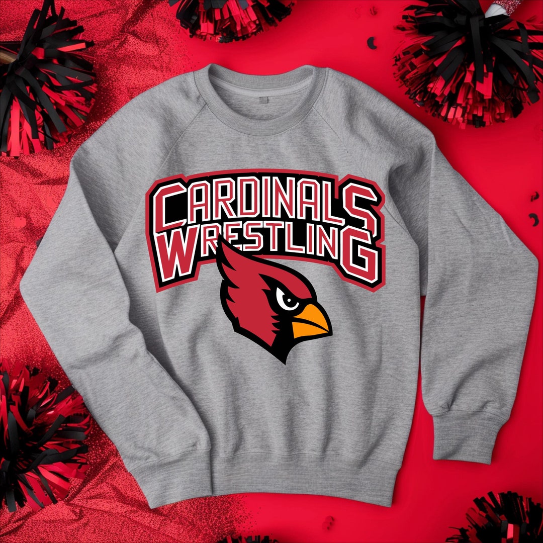 Cardinals Wrestling Mascot Digital Download .PNG .SVG Circuit Ready ...