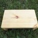 Pine Step Stool - Natural Finish - Etsy