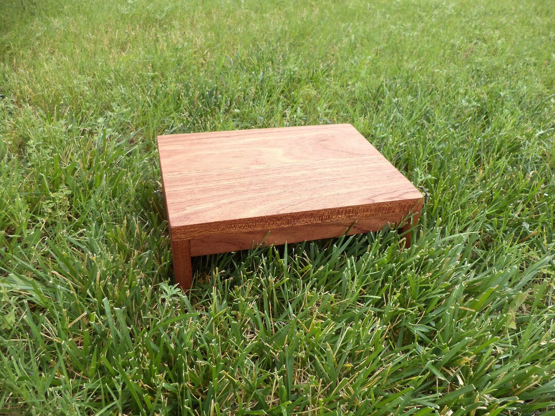 Mahogany Step Stool Natural Finish - Etsy