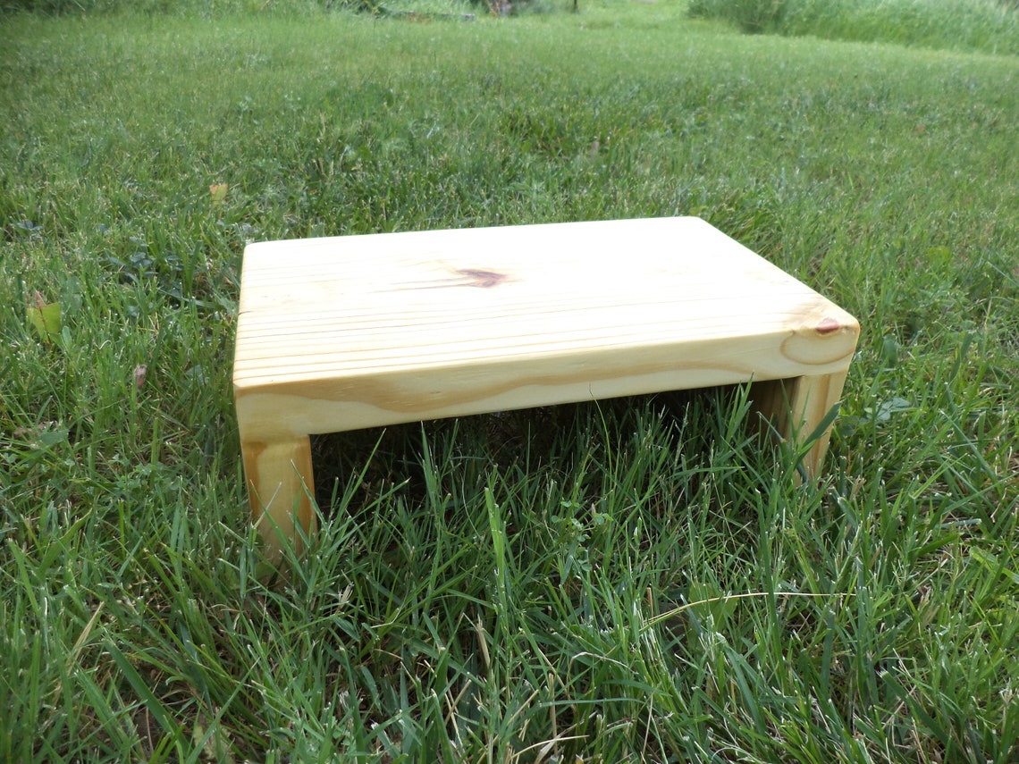 Pine Step Stool - Natural Finish - Etsy