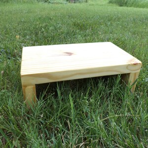 Pine Step Stool - Natural Finish - Etsy