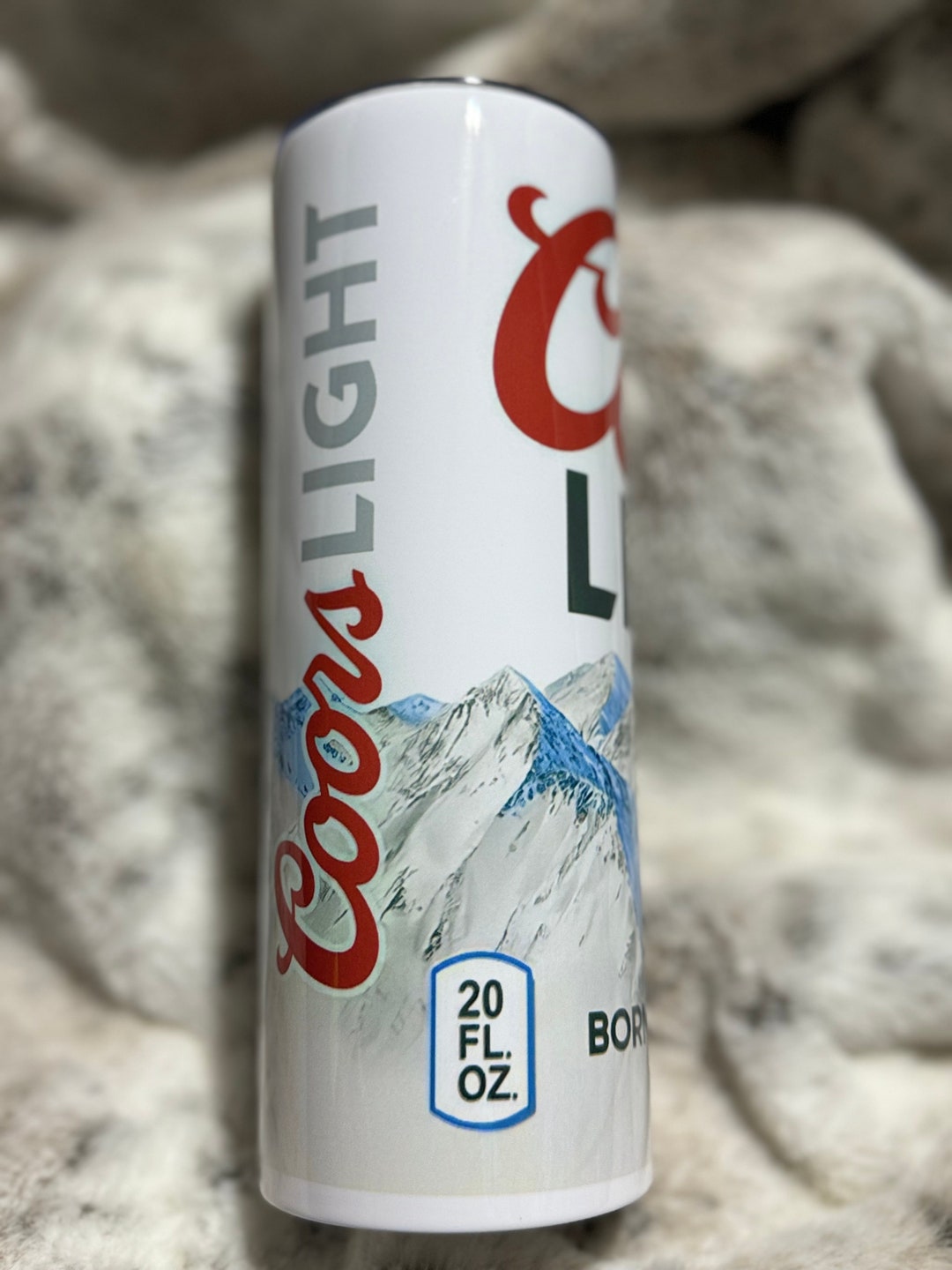 Coors Light Beer Can 20 Ounce Sublimation Tumbler - Etsy