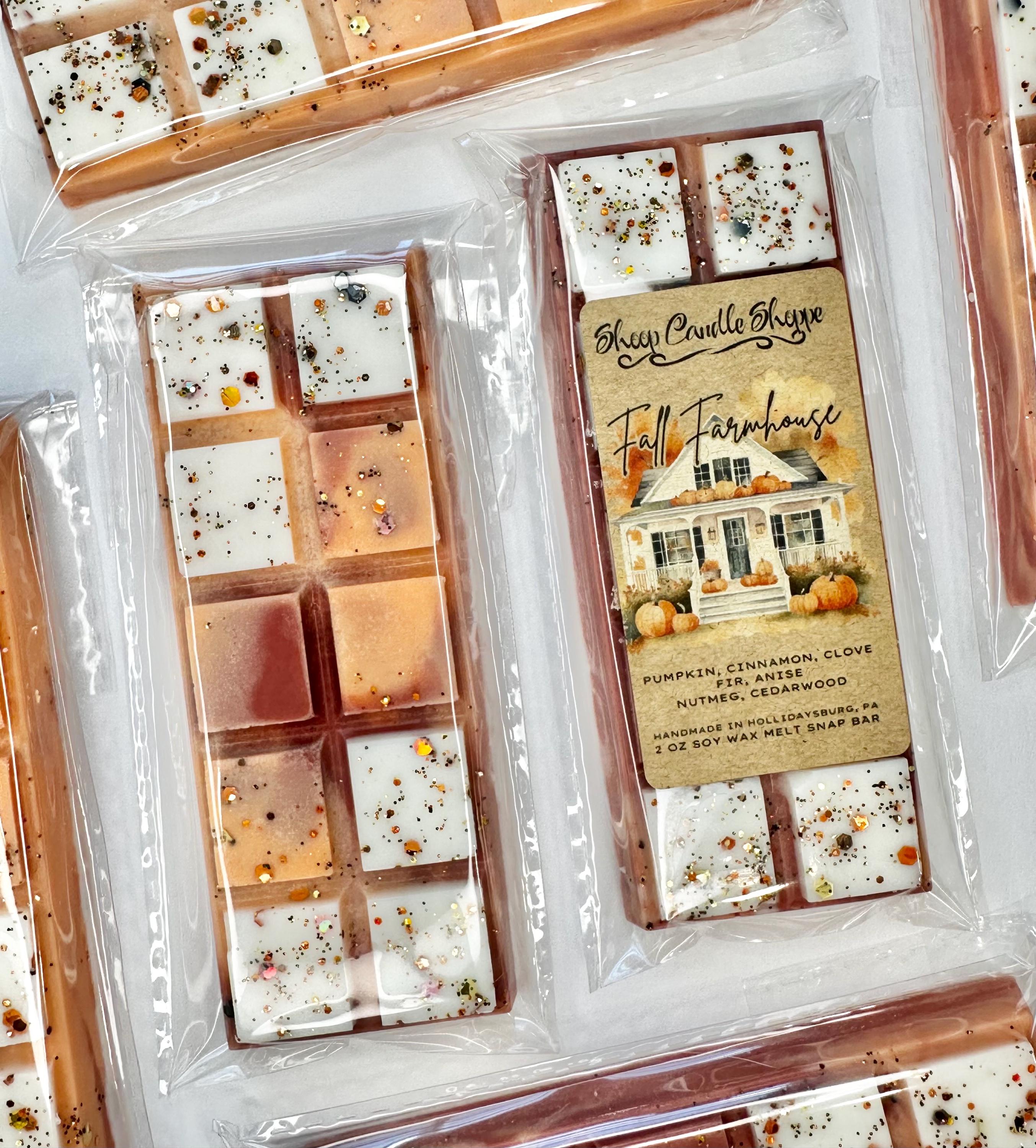 Soy Wax Melt Snap Bar Fall Farmhouse Scented - Etsy