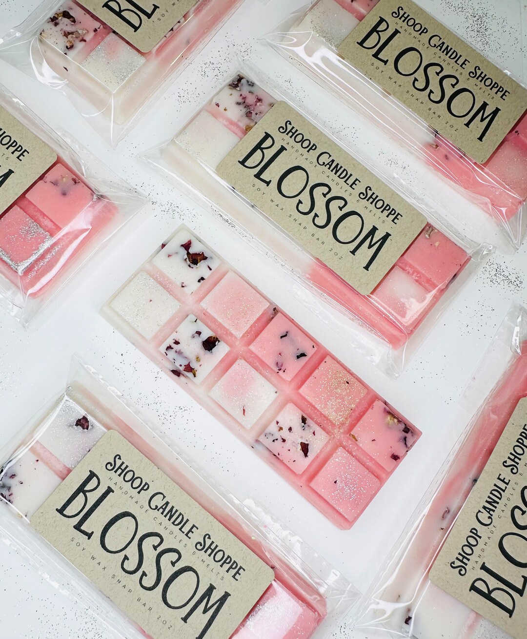 Wax Snap Bar Melt Floral Spring Scented Soy Wax Bar Mother's Day Gifts ...