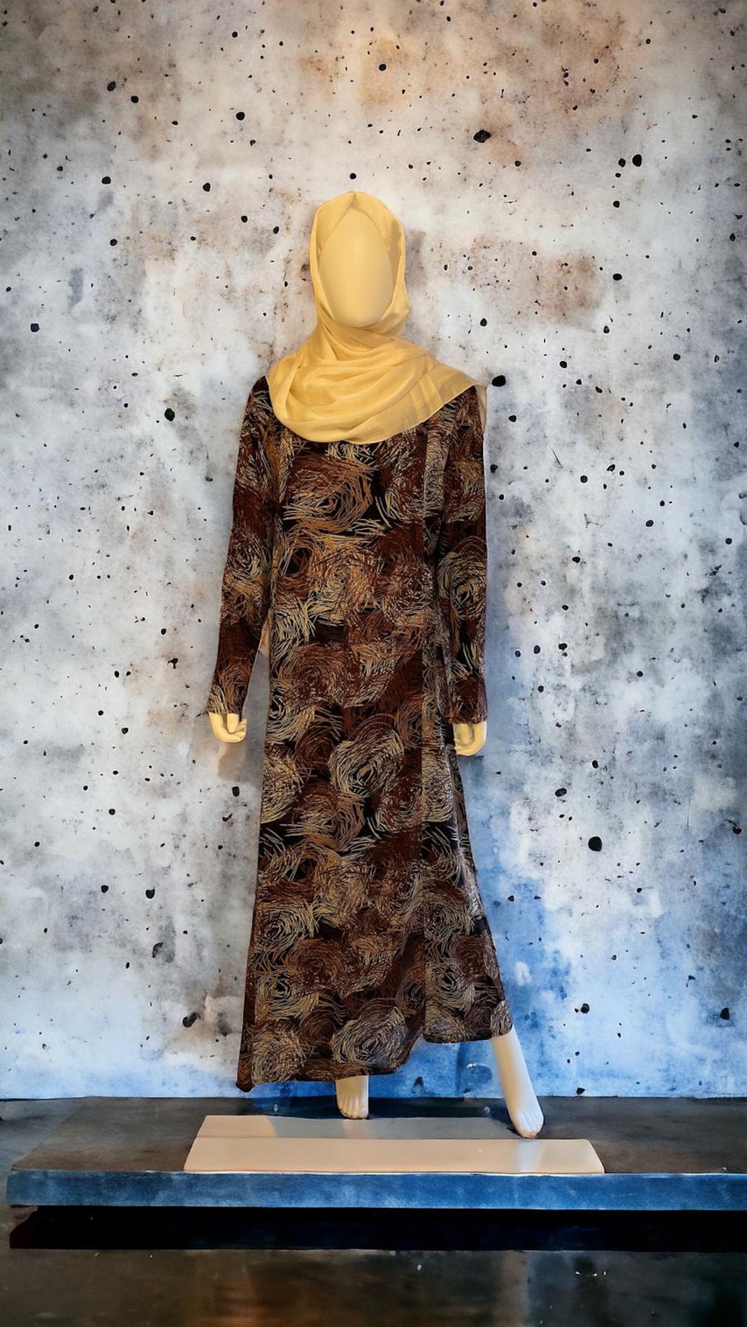 Muslim Women Prayer Dress , Prayer Garment , Salah Dress , Maxi Dress ...
