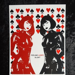 Feeling Lucky, Slick Original and Signed Art Regular Prints - Etsy