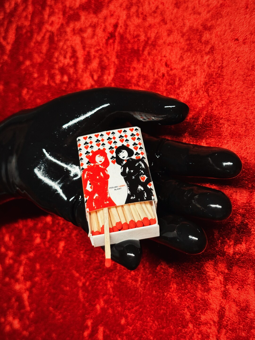 Feeling Lucky, Slick Matchboxes With Mini Dice - Etsy