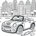 Fun on Wheels: Kids' Car Coloring Book - Etsy