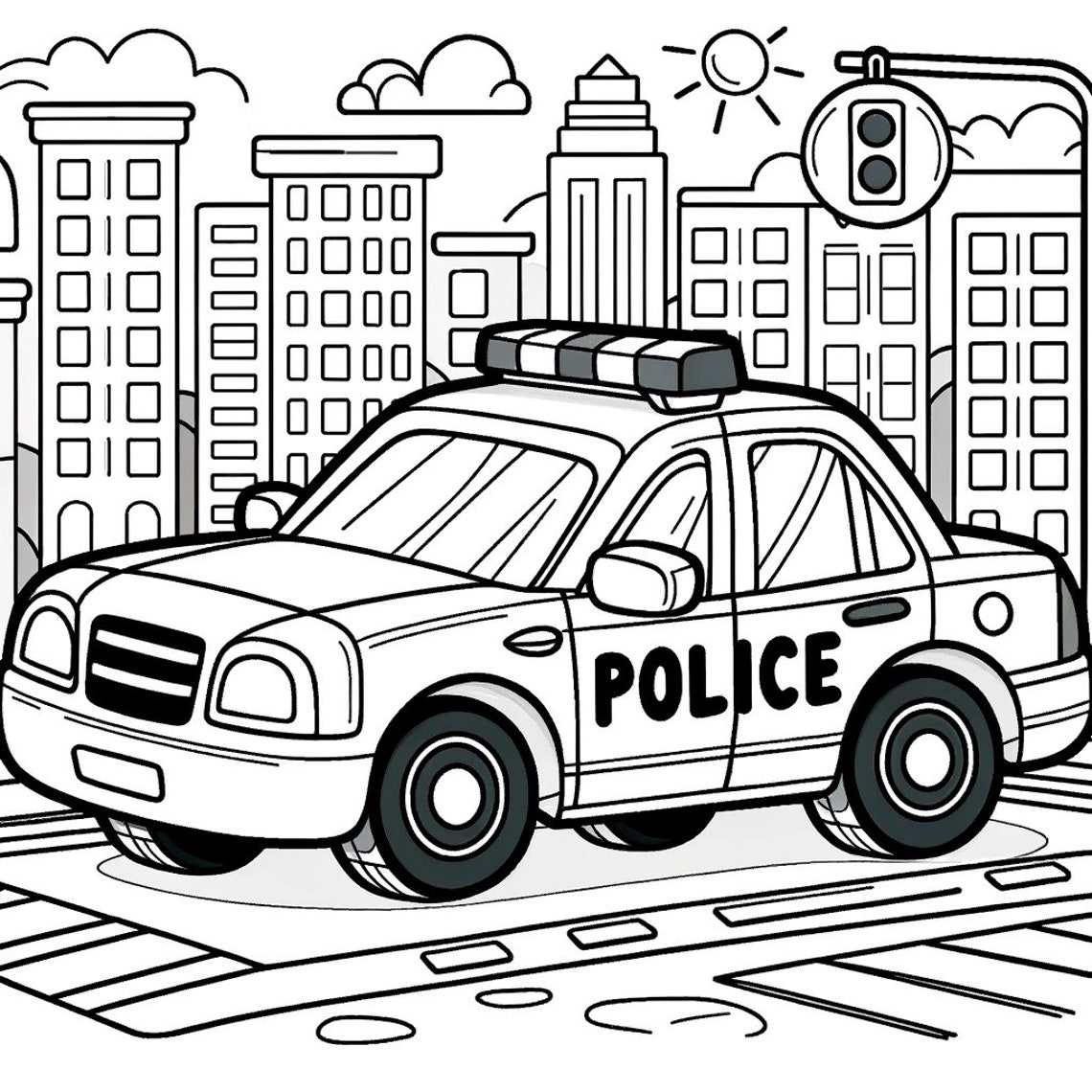 Fun on Wheels: Kids' Car Coloring Book - Etsy