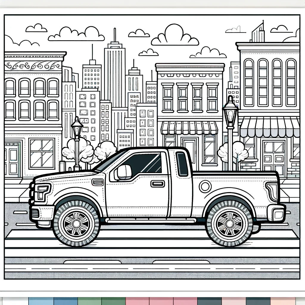 Fun on Wheels: Kids' Car Coloring Book - Etsy