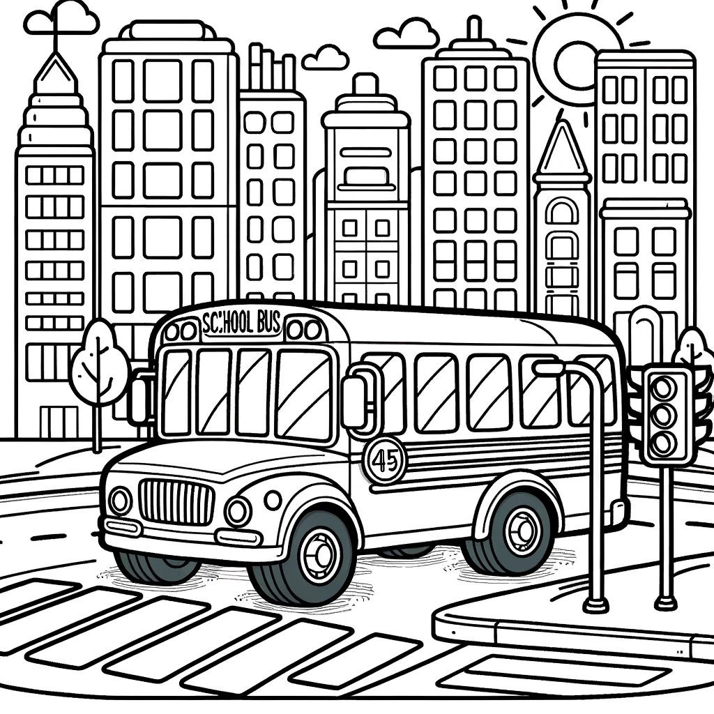 Fun on Wheels: Kids' Car Coloring Book - Etsy