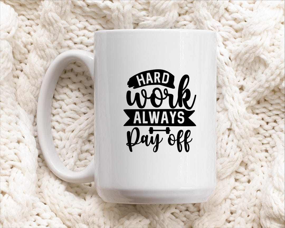 Motivational Fitness Mug, Gym Coffee Cup, Workout Inspiration Gift ...