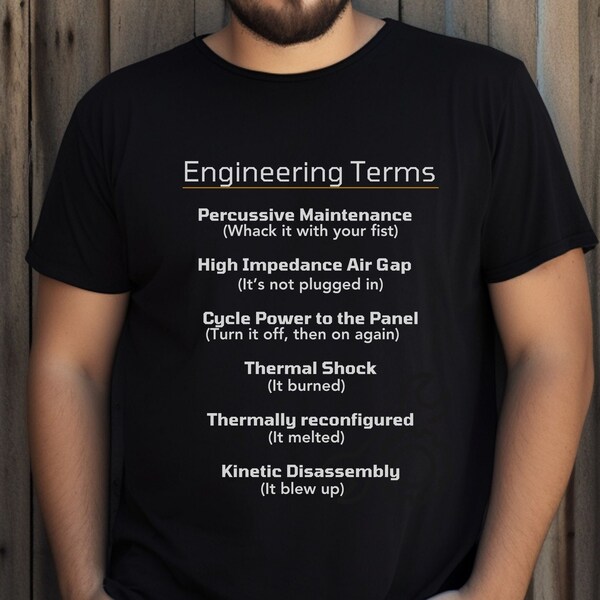 Funny Engineering - Etsy