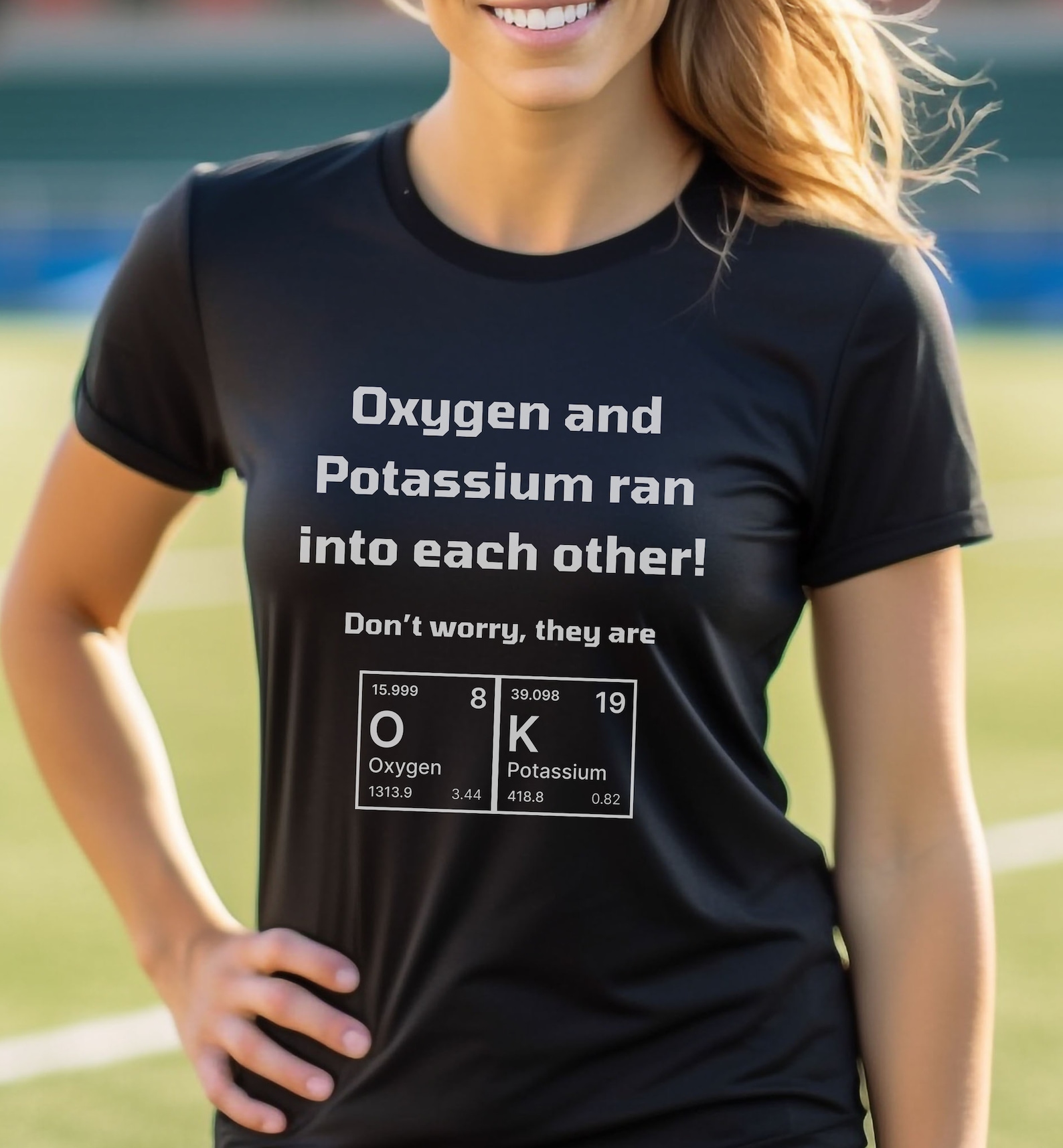 Chemistry Pun Short Sleeved T-shirt Chemical Humor Tee Science Teacher ...