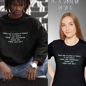 10 Kinds of People Understand Binary Crewneck Sweatshirt| Funny ...